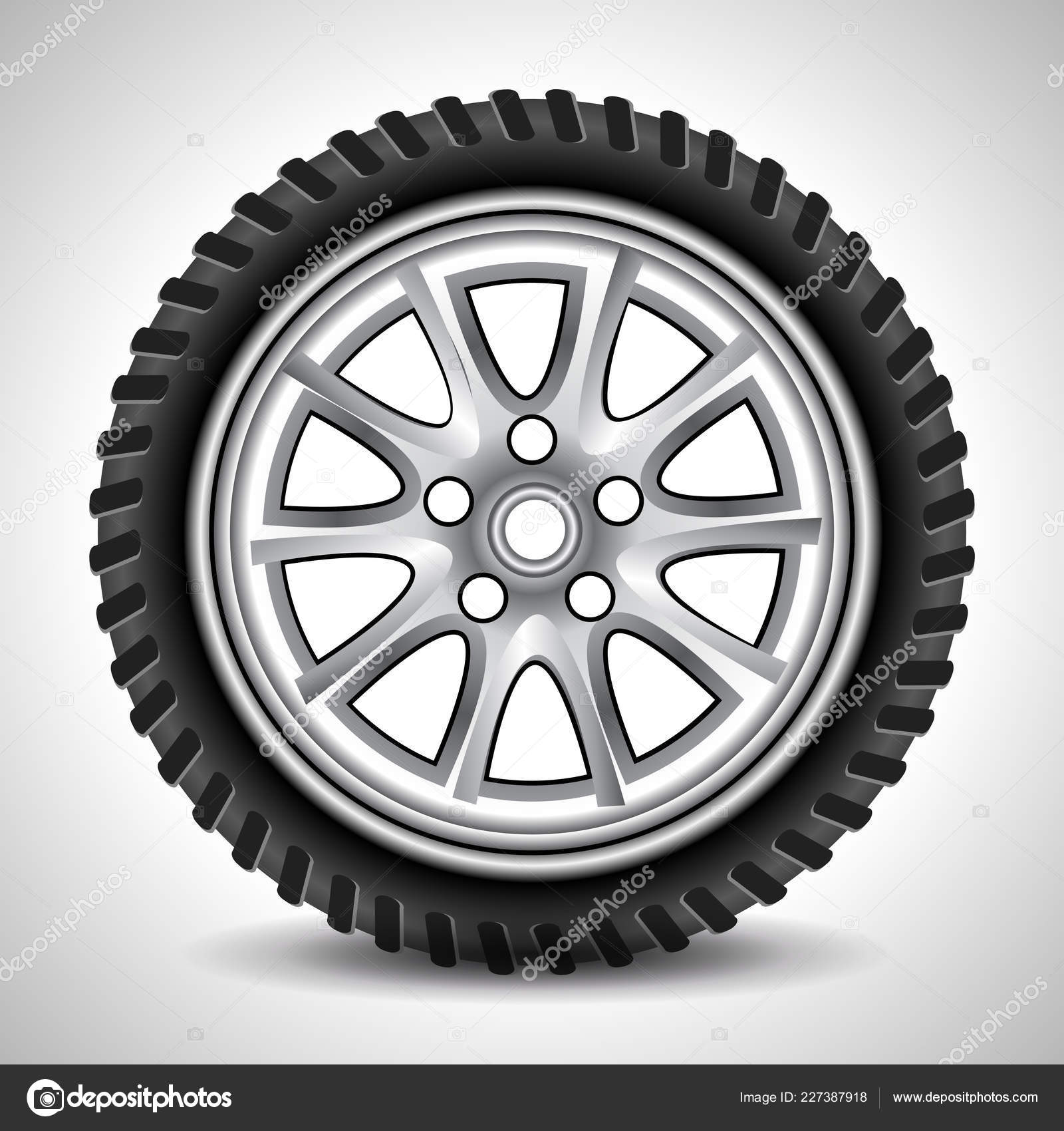 Car Tire Drawing