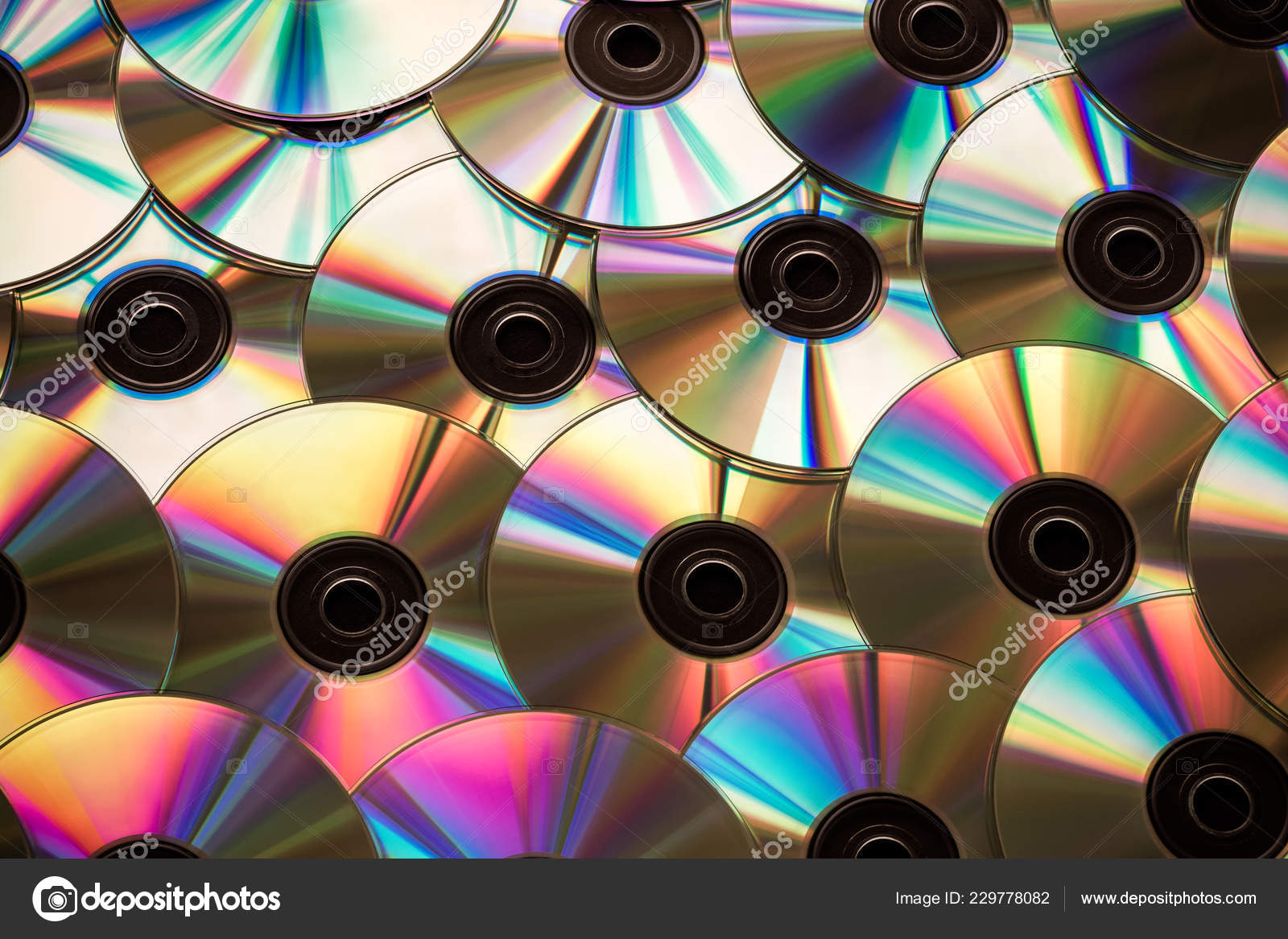Full Size Picture Cds Its Beautiful Colors Appearing Light Falling ...