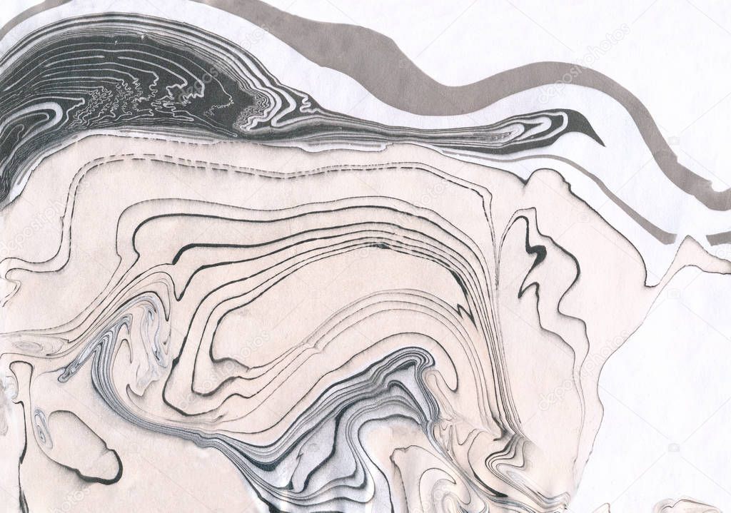 Fondo de mármol negro y ocre pastel. Textura acrílica decorativa ...