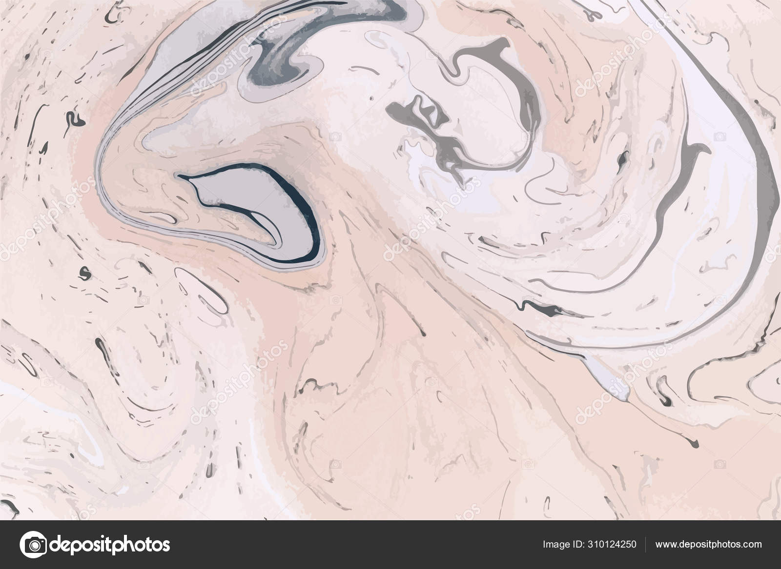 Decorative marble texture. Abstract vector ink background. Stock Vector ...