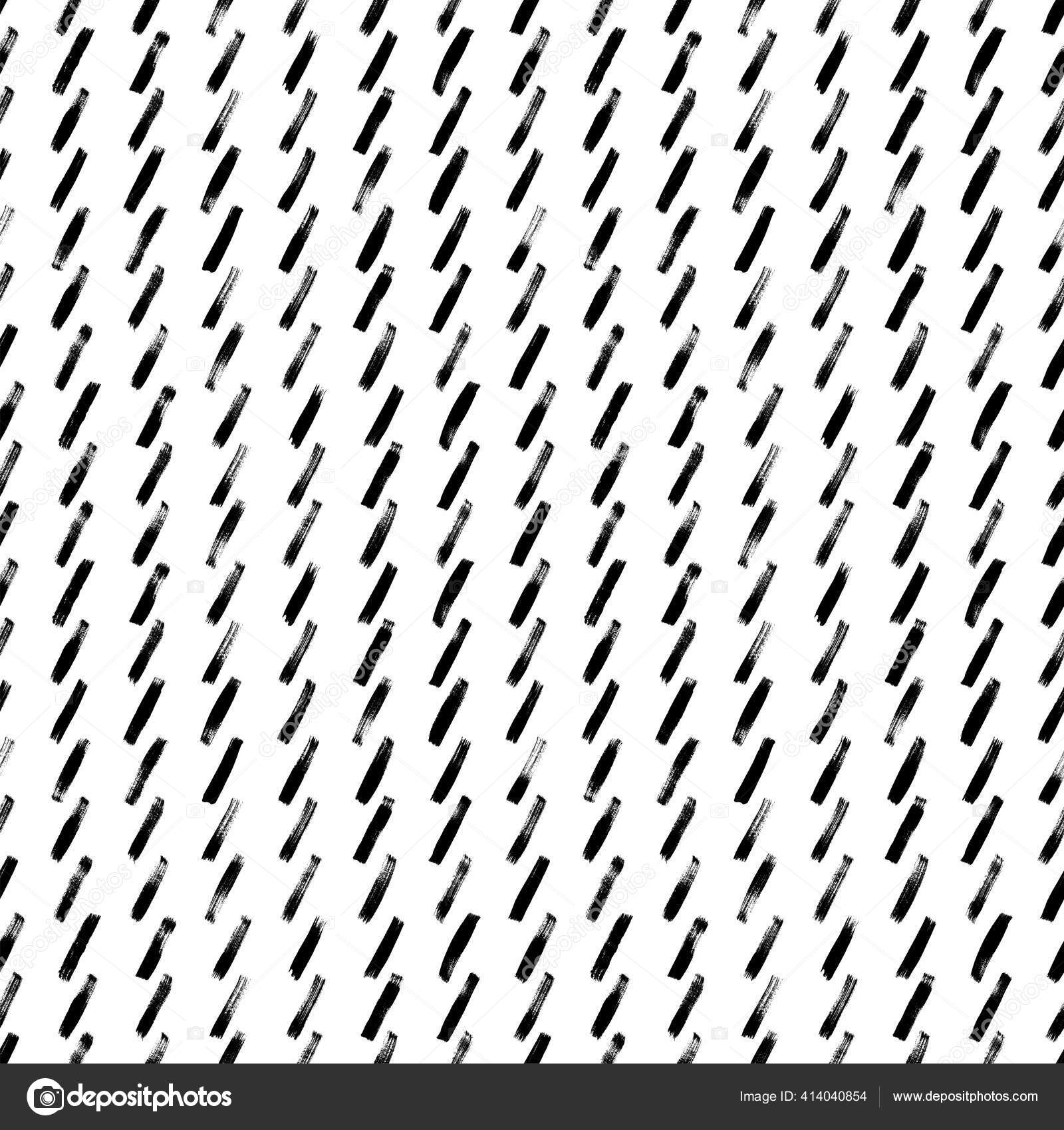 Short diagonal lines hand drawn seamless pattern. Stock Vector Image by ...