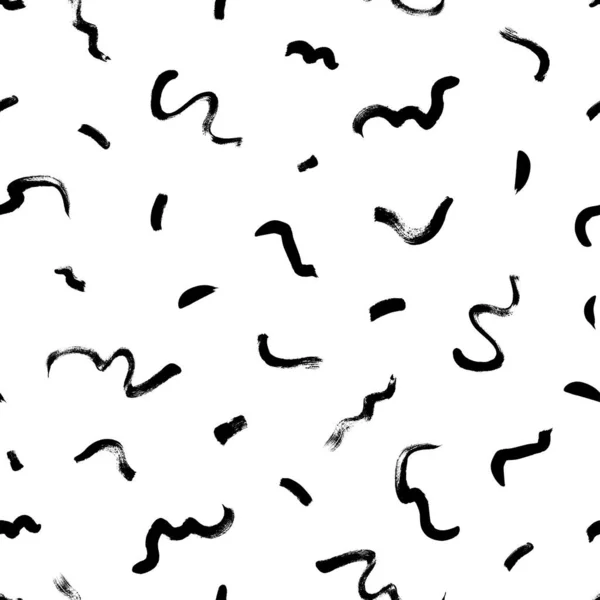 Maze with swirled, curved lines vector seamless pattern. Repeating abstract background with ...