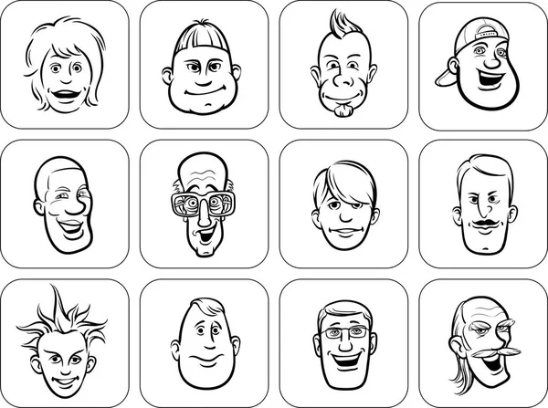 Funny Cartoon Faces To Draw