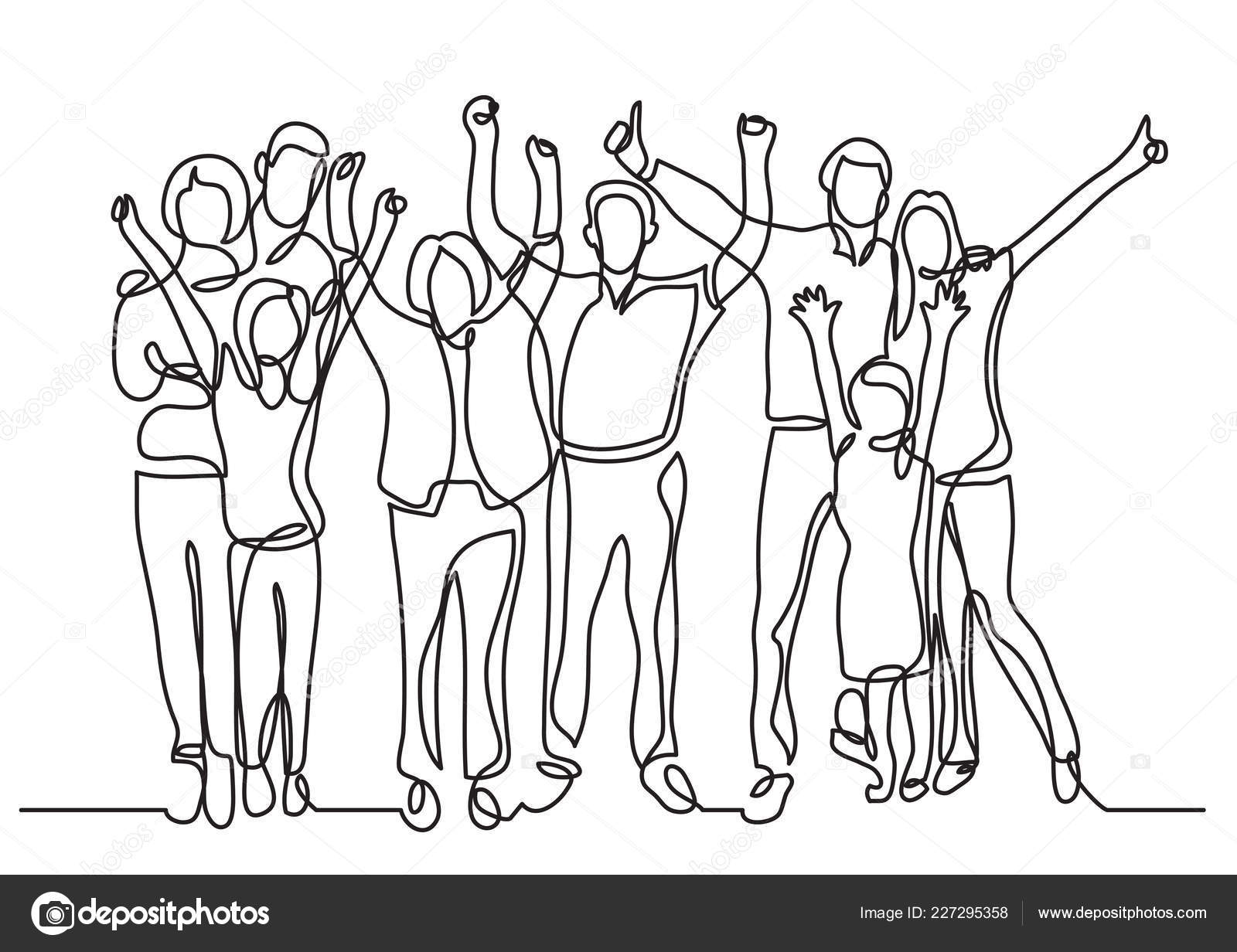 Glad Tegning Cowboy, Mann, Karakterer, Glad, Smilende, Tegning,