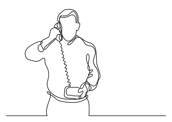 Making phone call Vector Images | Depositphotos