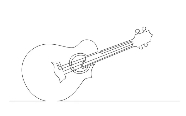 Continuous Line Drawing Traditional Ukulele — Stock Vector © One_Line ...