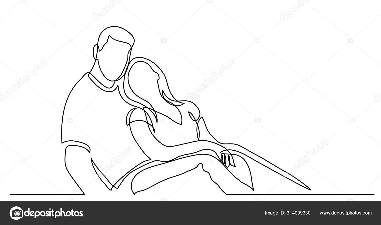Drawings Of Couples Together