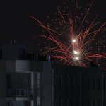 Firework Exploding Night Sky Background Stock Photo by ©YAYImages 260470592