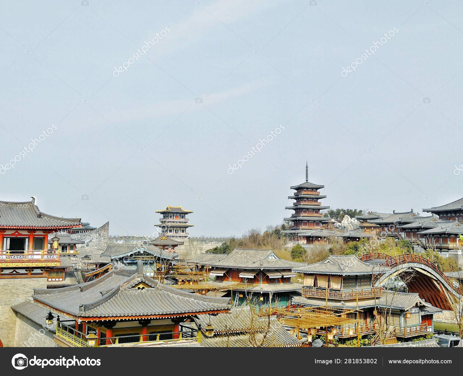 Beautiful Architecture Beijing China – Stock Editorial Photo ...