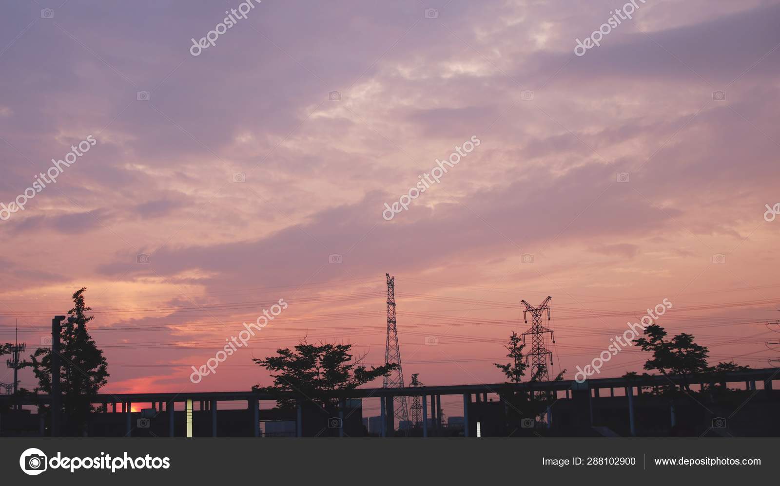 Beautiful Sunset City — Stock Photo © Imaginechina-Tuchong #288102900