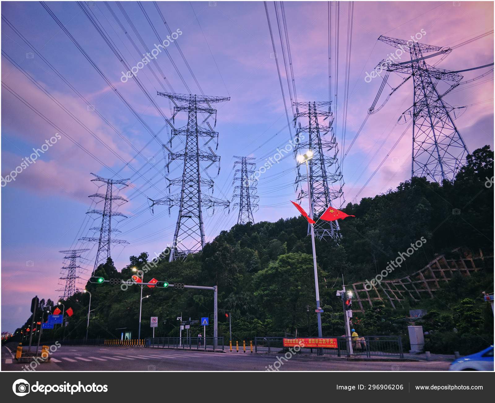Power Lines Sky – Stock Editorial Photo © Imaginechina-Tuchong #296906206