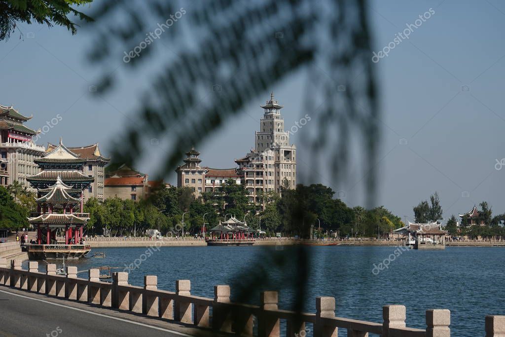vista de la ciudad del monumento más famoso de la capital de la ciudad ...