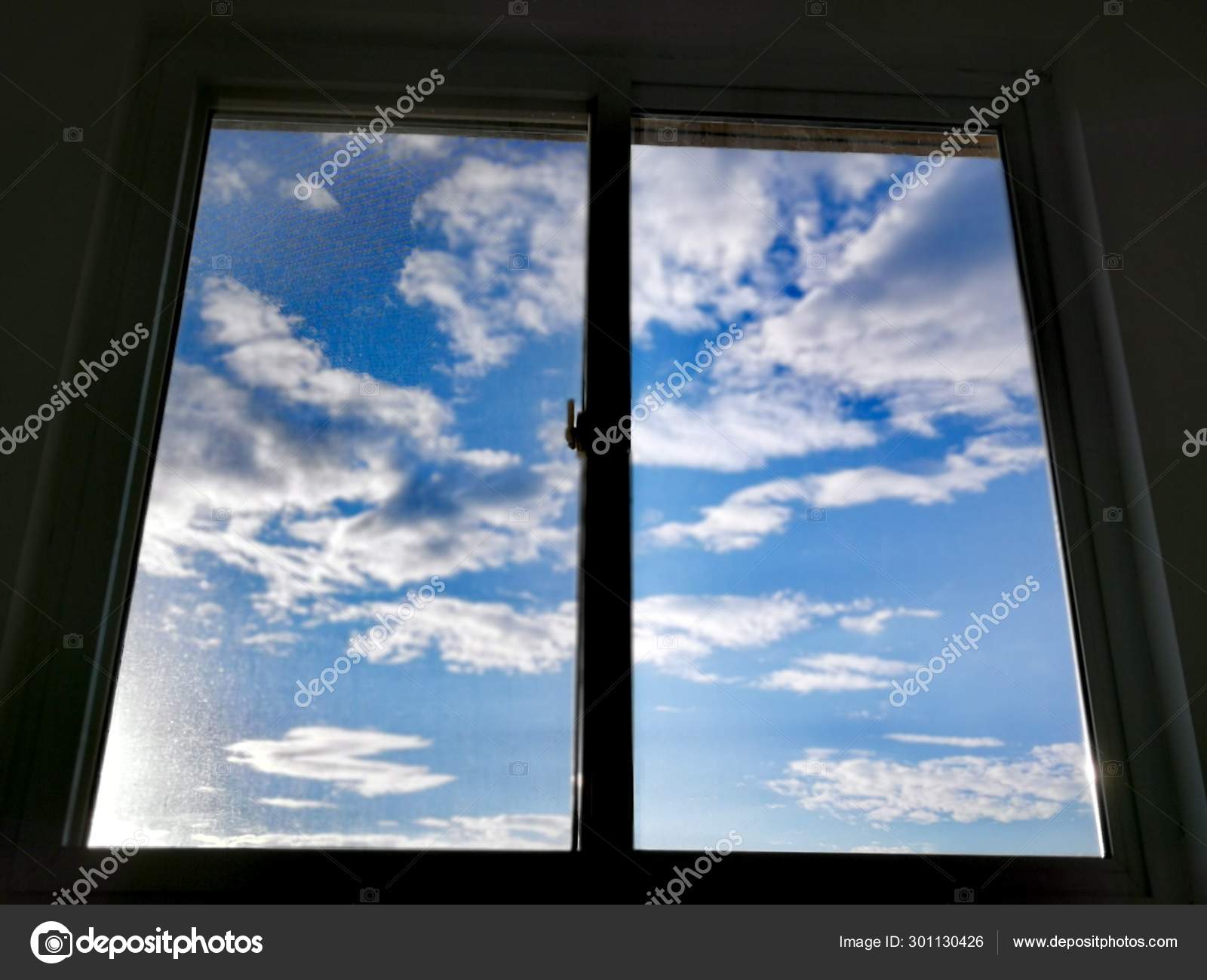 Window Sky Clouds — Stock Photo © Imaginechina-Tuchong #301130426