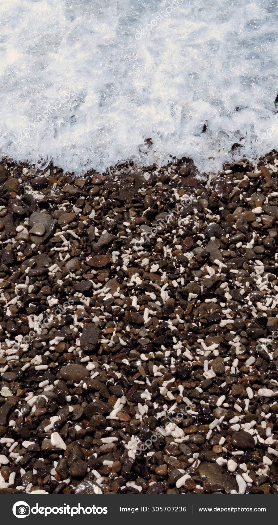 Sea Salt Stones Beach — Stock Photo © Imaginechina-Tuchong #305707236