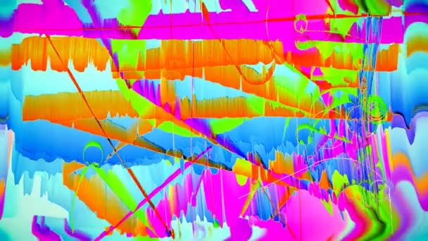 Abstract moving fluid. Visual illusions, moving waves — Stock Video ...