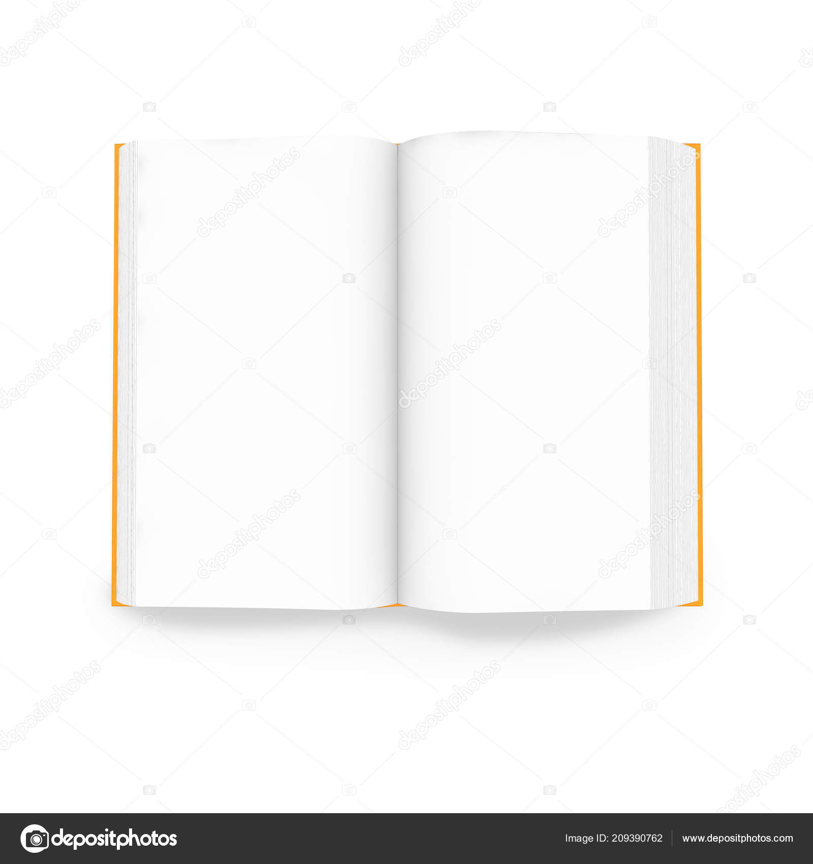 Open Blank Book Notes — Stock Photo © 3D-Agentur #209390762