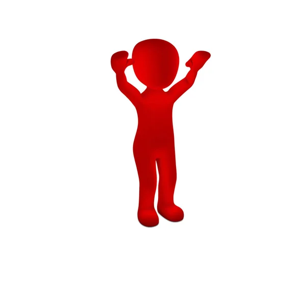 Stickman color rojo Stock Photos, Royalty Free Stickman color rojo ...