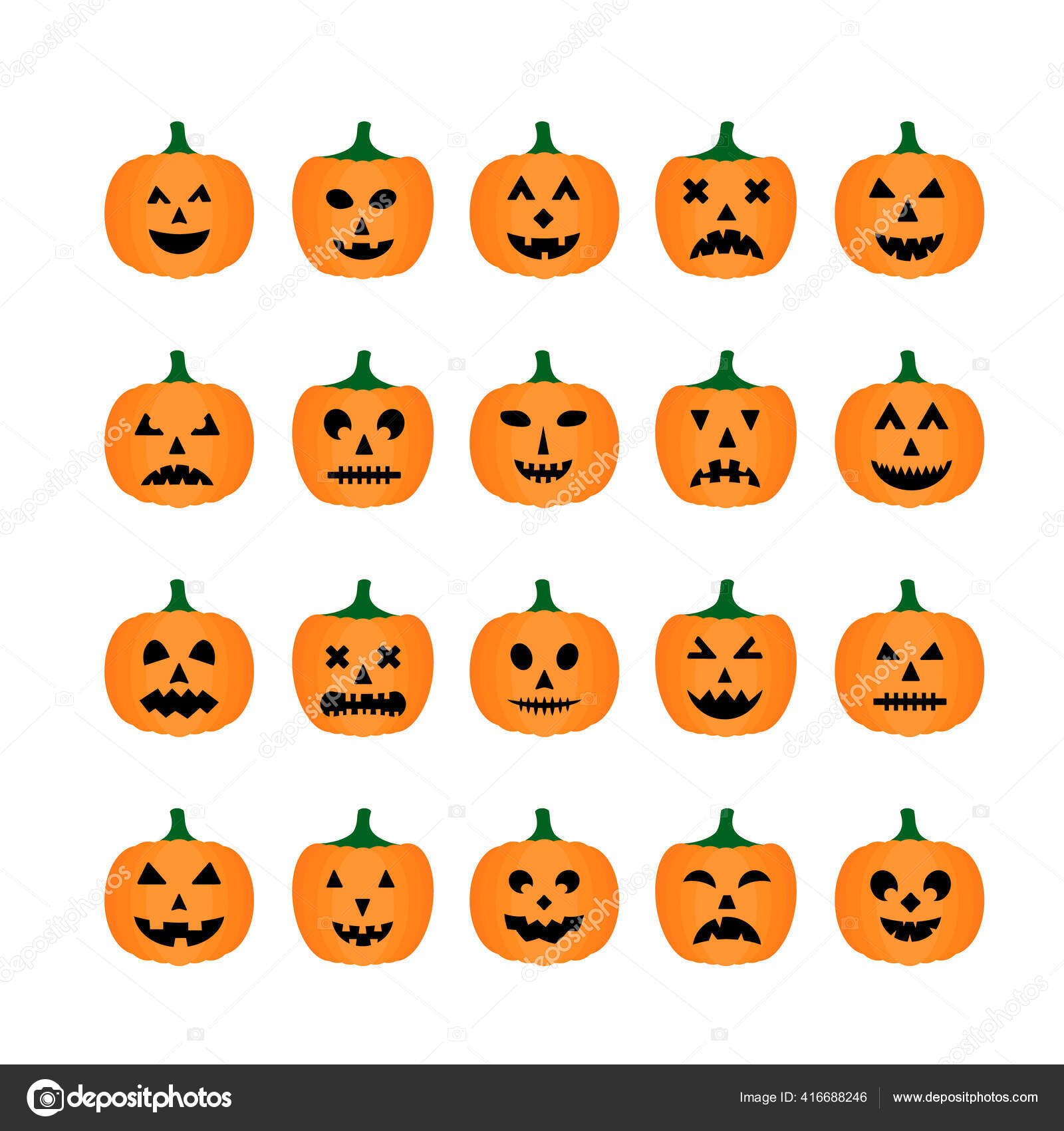 Cute Jack O Lantern Cartoon