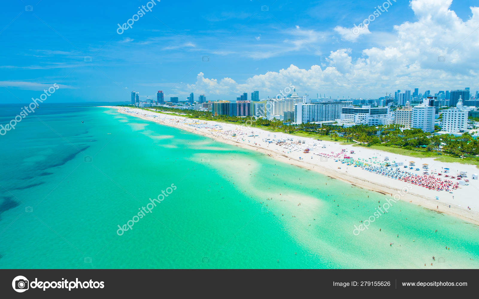 Aerial View City Miami Beach South Beach Florida Usa Stock Photo by ... Aerial View City Miami Beach South Beach Florida Usa Stock Photo by ...
