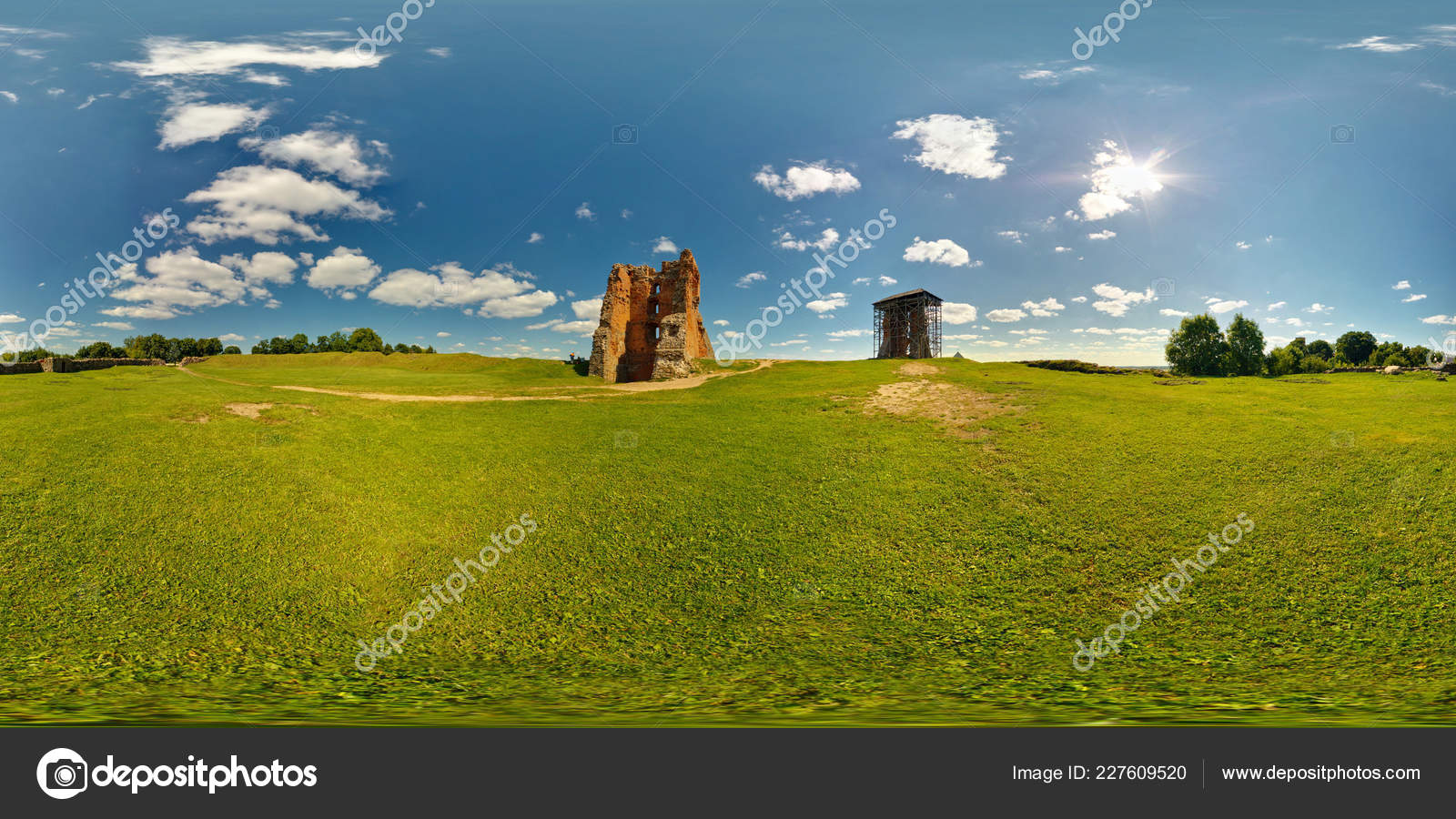 Full 360 Panorama Equirectangular Equidistant Spherical Projection ...
