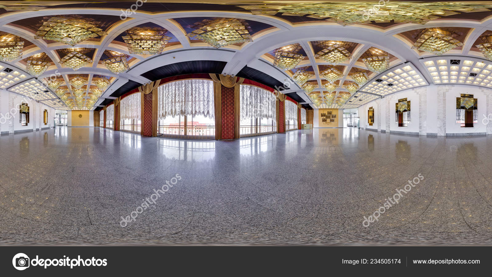 Large Empty Ballroom