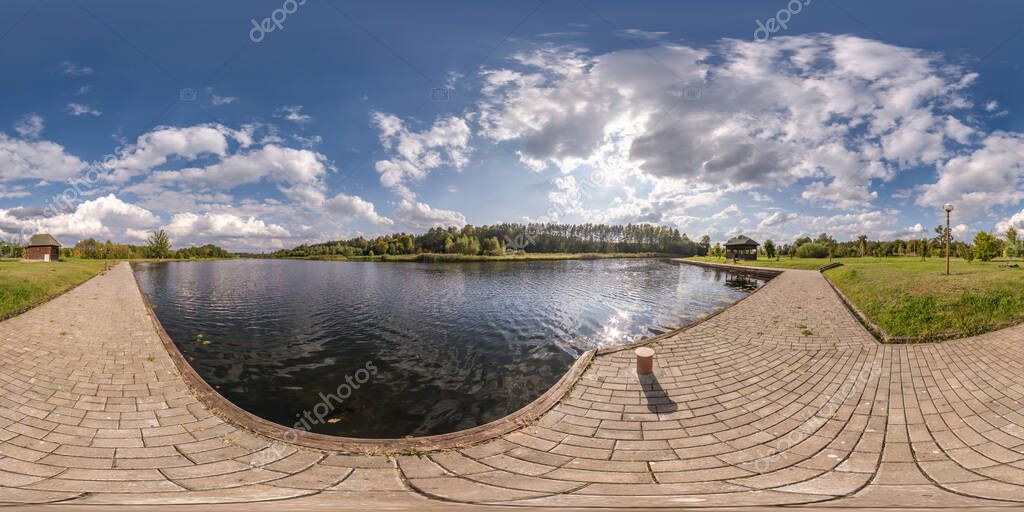 completo sin costura esférica hdri panorama 360 grados ángulo de vista ...