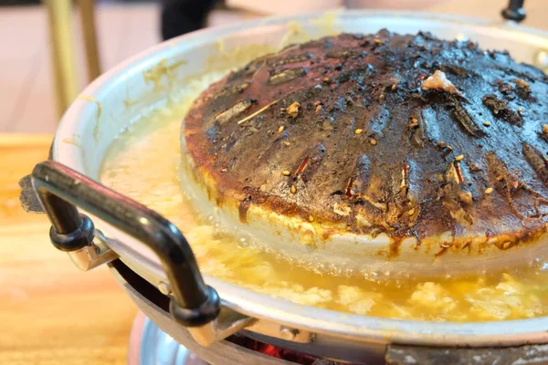 A huge frying pan Stock Photos, Royalty Free A huge frying pan Images ...