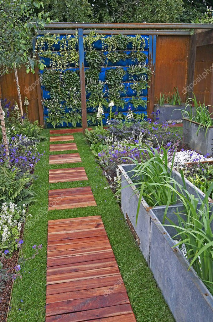 Un jardín especialmente diseñado para hacer frente a las inundaciones ...