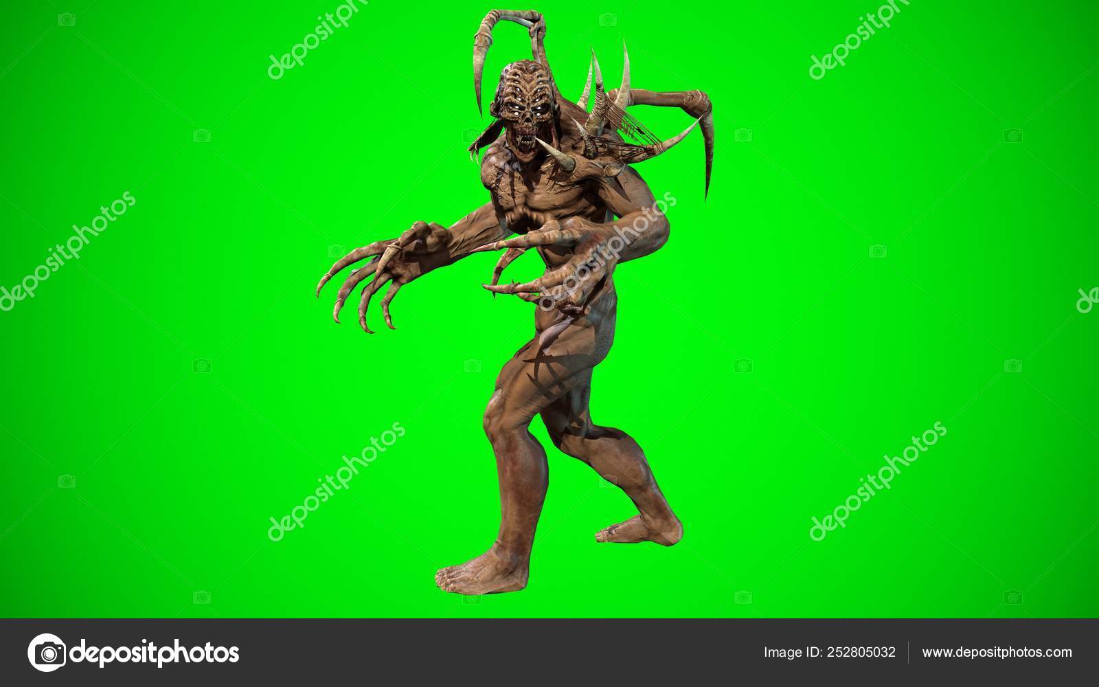 Nuclear post-apocalypse mutant 3d render — Stock Photo © andryuha19811 ...