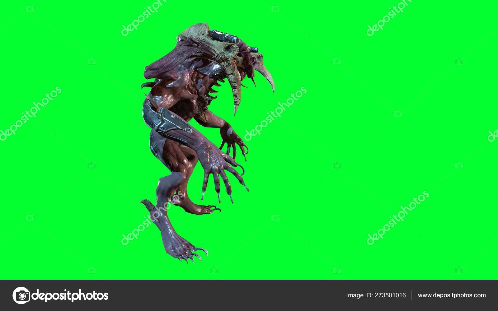 Nuclear post-apocalypse mutant 3d render — Stock Photo © andryuha19811 ...