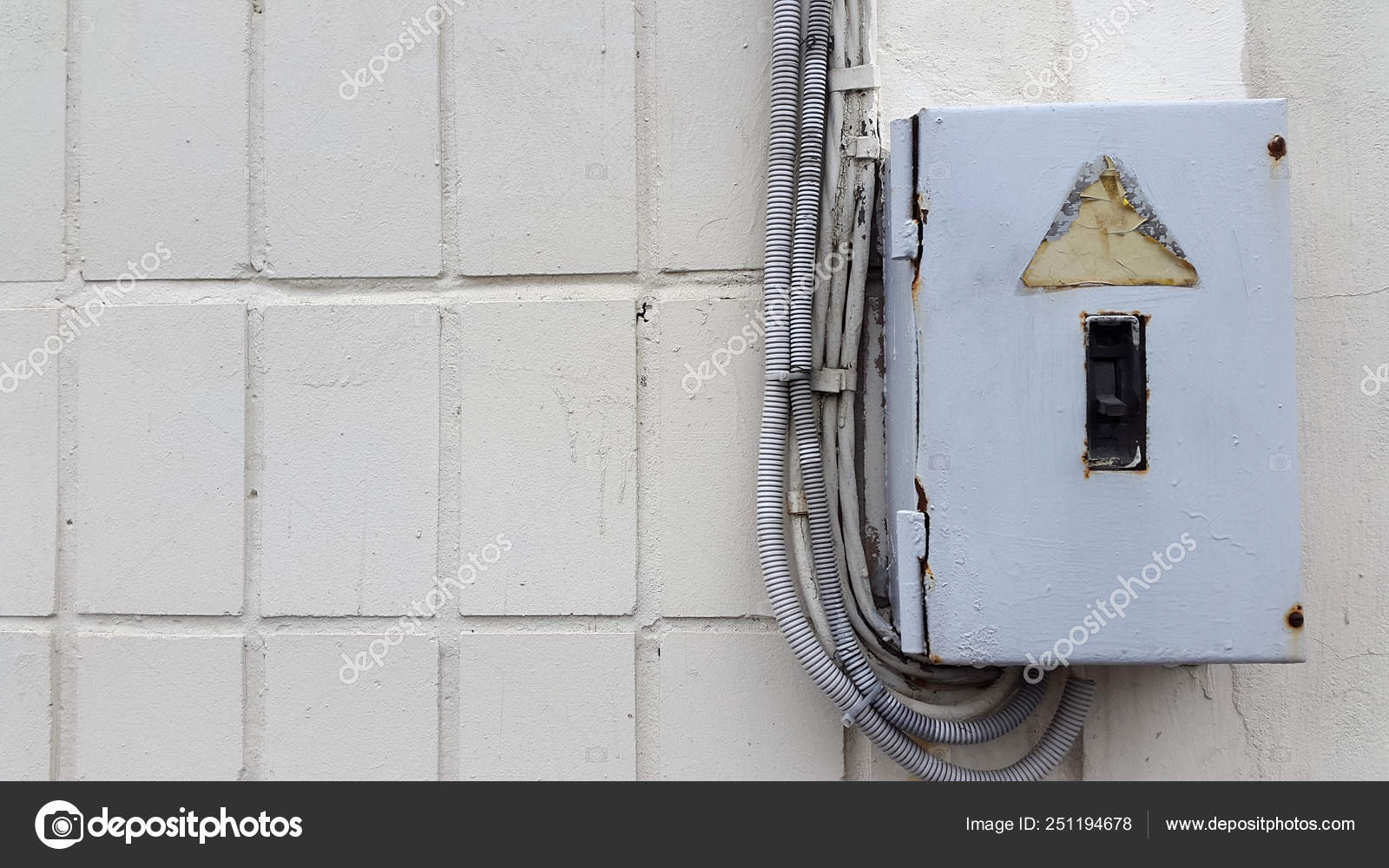 Electrical Board Wall Mounted Electric Guard Stock Photo by ©DENYSOFF ...