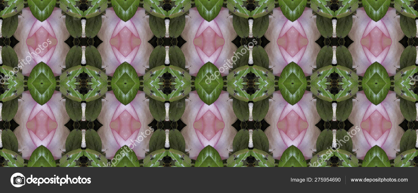 Floral background. Seamless texture. Seamless wallpaper and text ...
