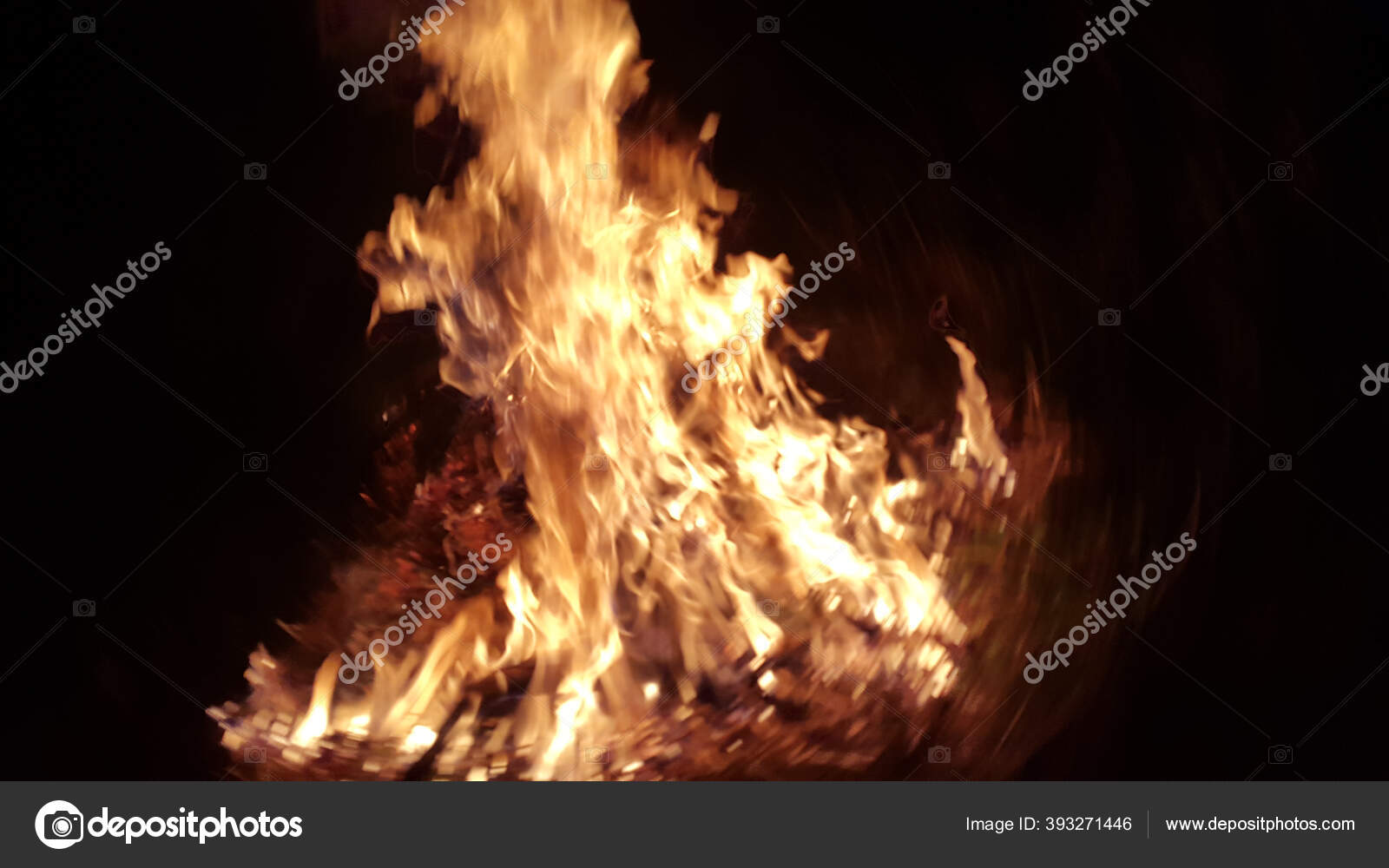 Fire Flames Bonfire Flame Bonfire Lit Nature — Stock Photo © DENYSOFF ...