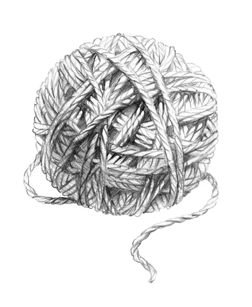 Knitting Drawing