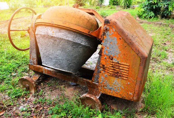Old dirty concrete mixer Stock Photos, Royalty Free Old dirty concrete ...