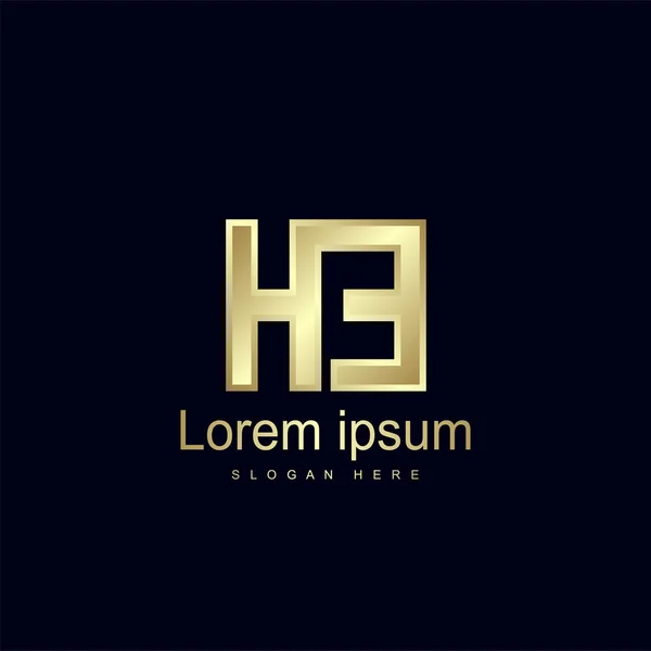 Letter he logo图库矢量图片、免版税Letter he logo插图|Depositphotos