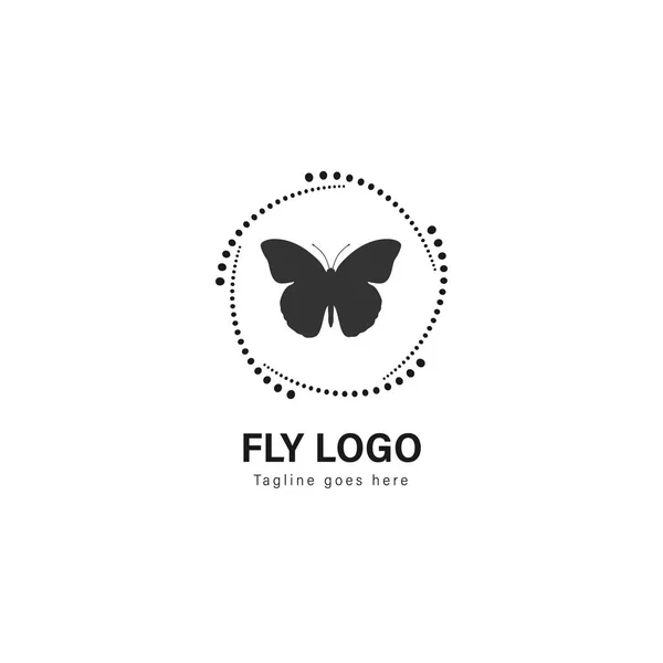 Logo de la mosca imágenes de stock de arte vectorial | Depositphotos