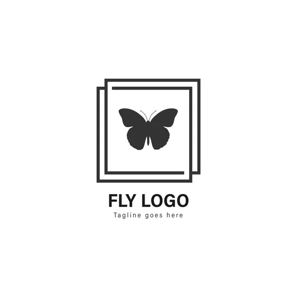 Logo de la mosca imágenes de stock de arte vectorial | Depositphotos