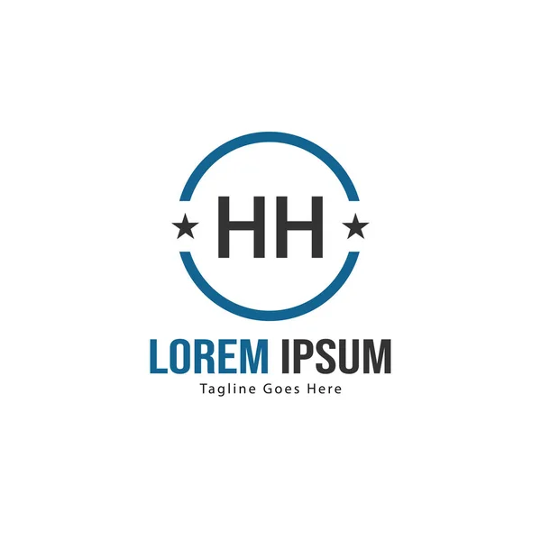 Hh logo imágenes de stock de arte vectorial | Depositphotos