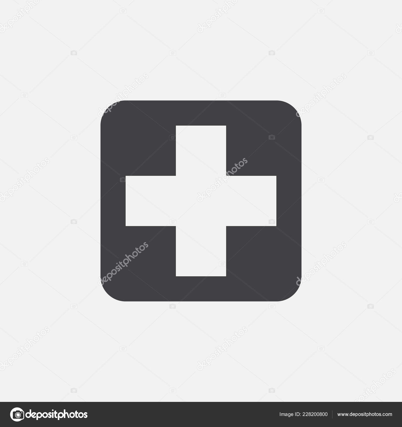 Hospital Cross Icon