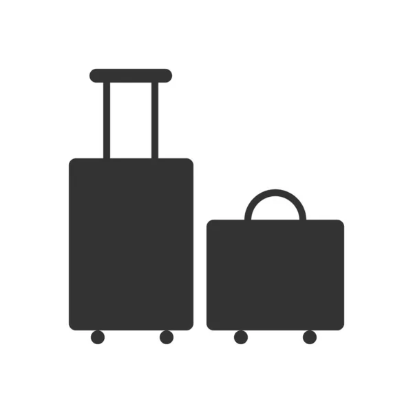 Baggage Luggage Storage Icon Vector Filled Flat Sign Solid Colorful ...