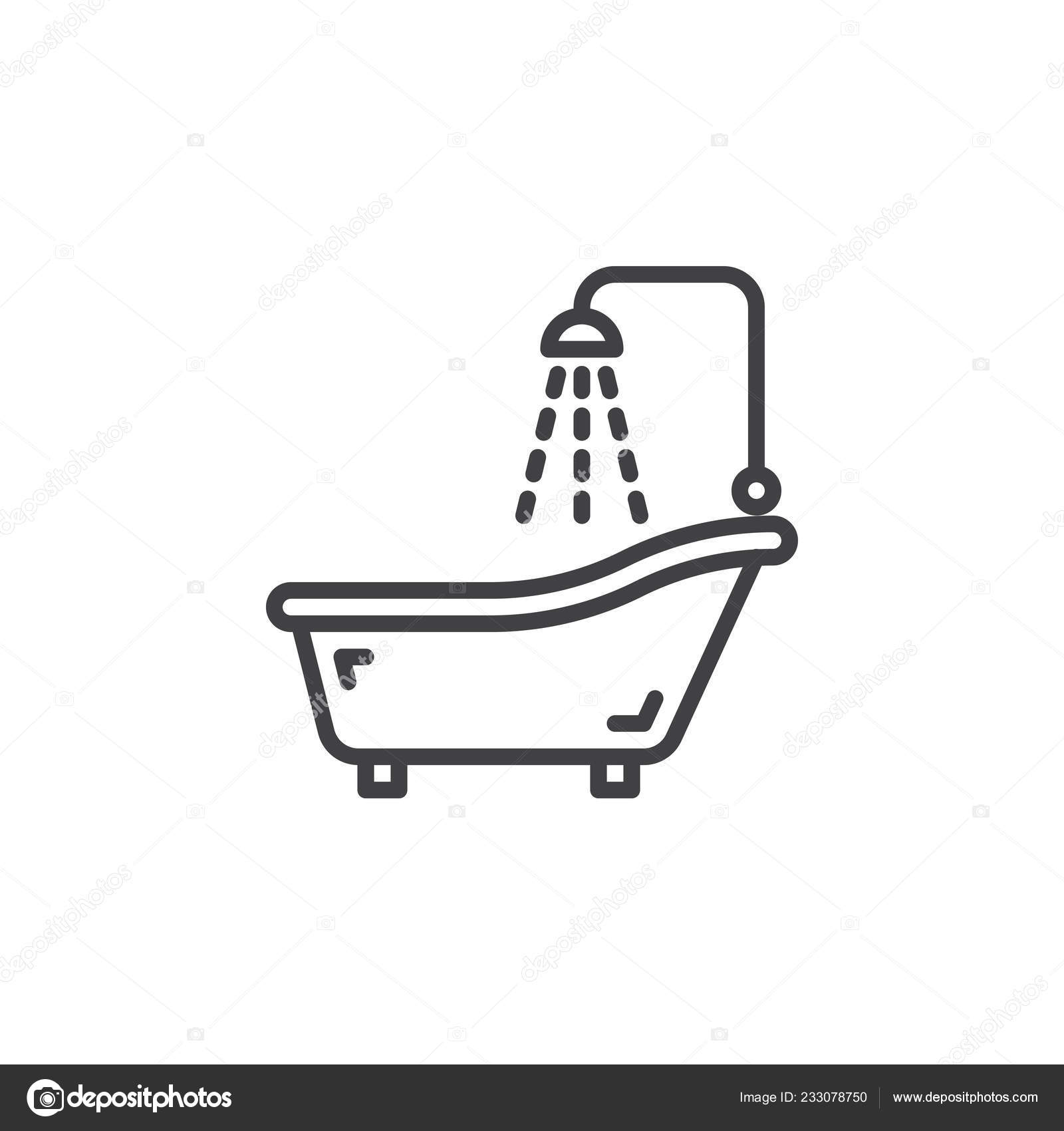 Bath Icon Vector
