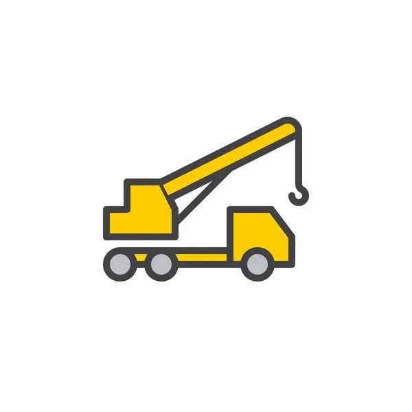 Truck mounted crane Vector Art Stock Images | Depositphotos