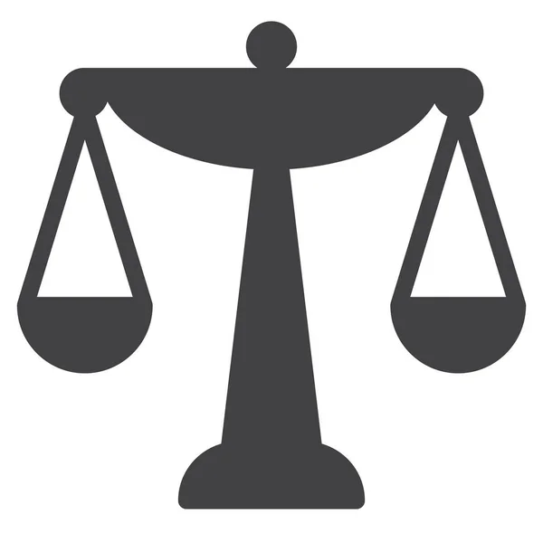 Balance Scale Icon Vector Filled Flat Sign Solid Pictogram Isolated ...