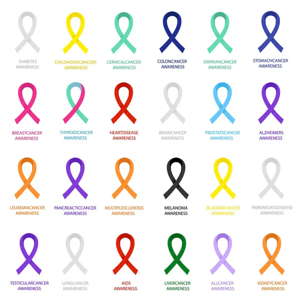 All cancer ribbons Stock Photos, Royalty Free All cancer ribbons Images ...