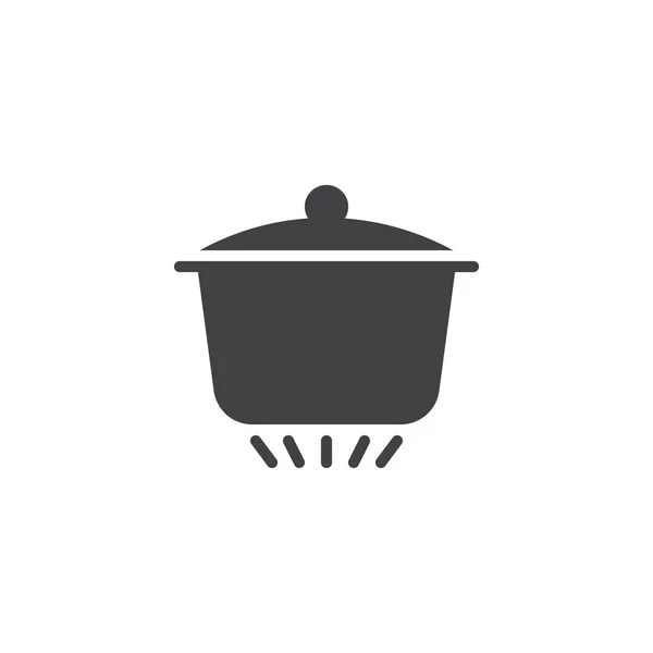 Cooking pot vector icon — Stock Vector © Chizhiq #293176734