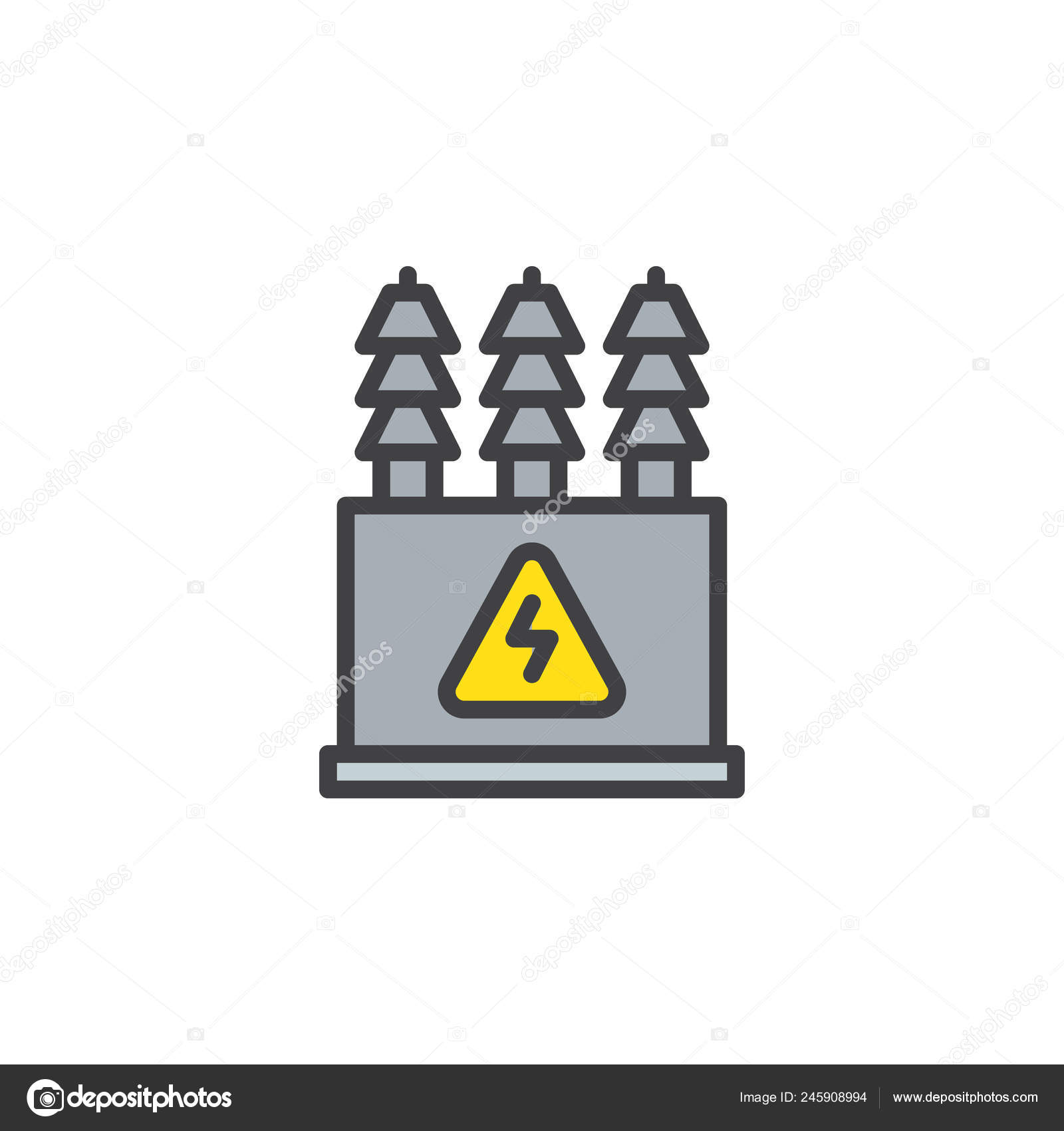 Electrical Transformer Icon