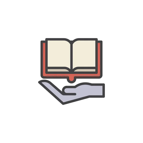 Open book vector icon — Stock Vector © avicons #294916494