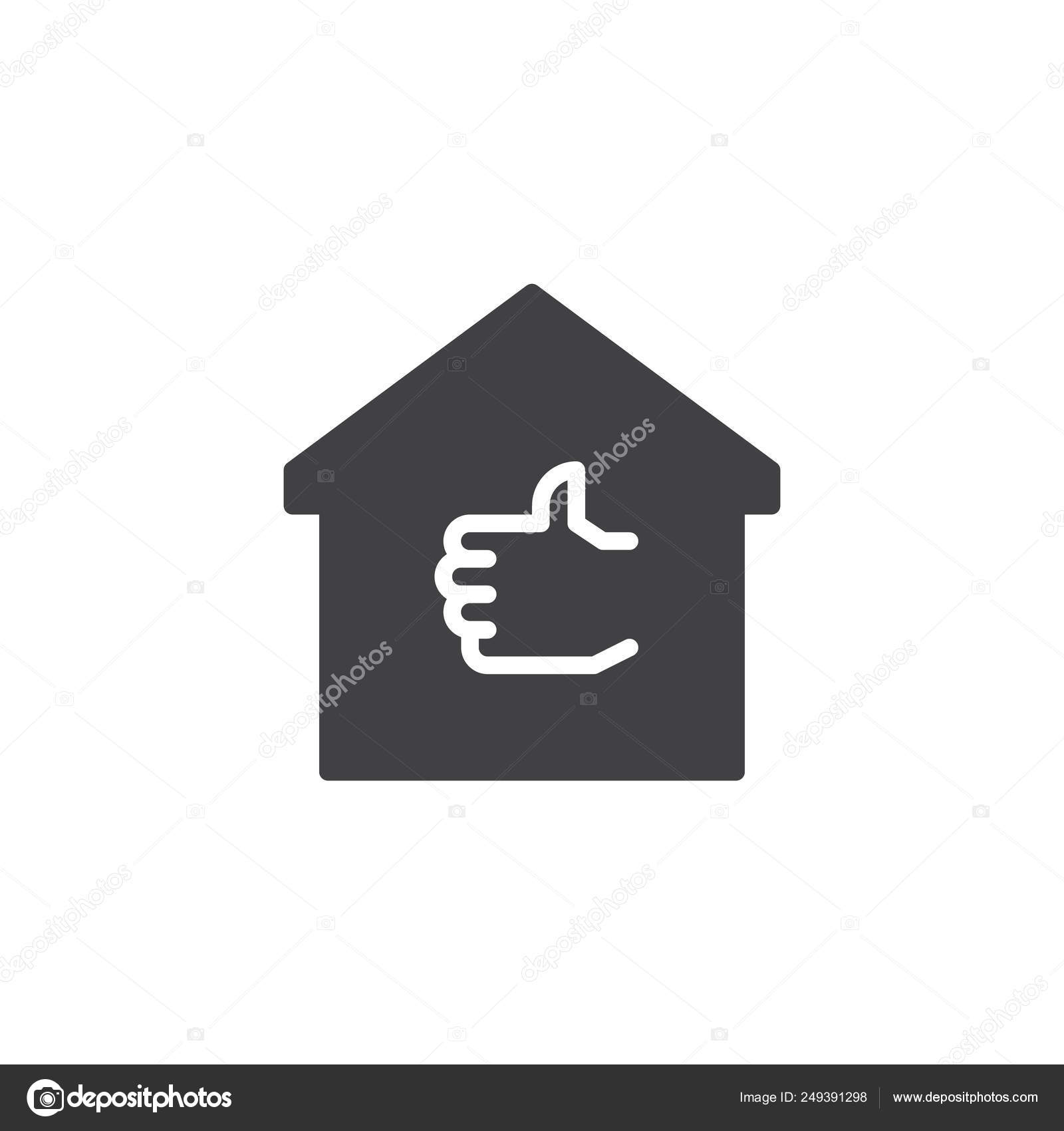 Favourite Home vector icon Stock Vector Image by ©avicons #249391298