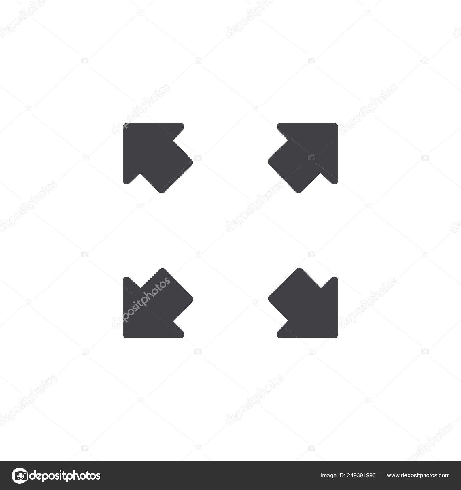 Fullscreen vector icon Stock Vector by ©avicons 249391990